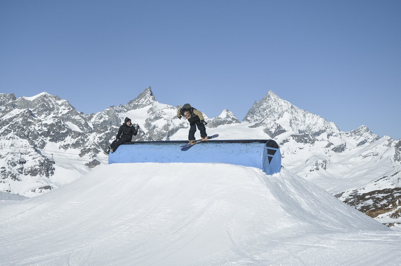 Snowpark Zermatt | For snowboarders and freestylers