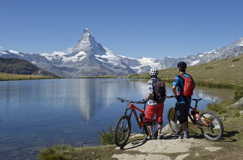 Mountain biking in the mountains of Zermatt | Zermatt Bergbahnen